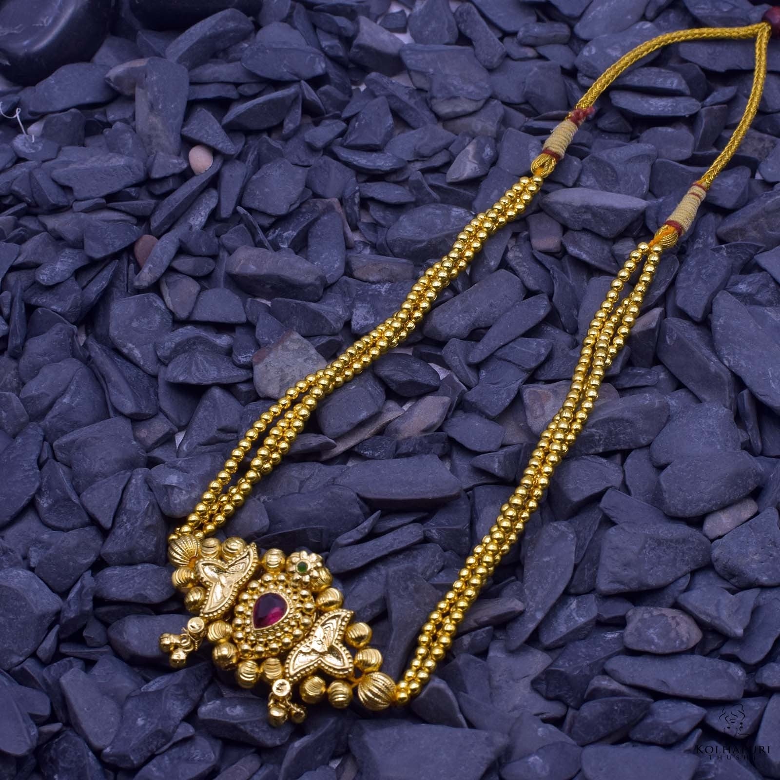 Traditional kolhapuri Thushi – Rishabh Gold